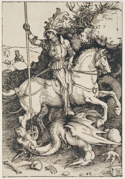 Colour Our Collections: ‘St George’ by Albrecht Dürer – A Place Between ...