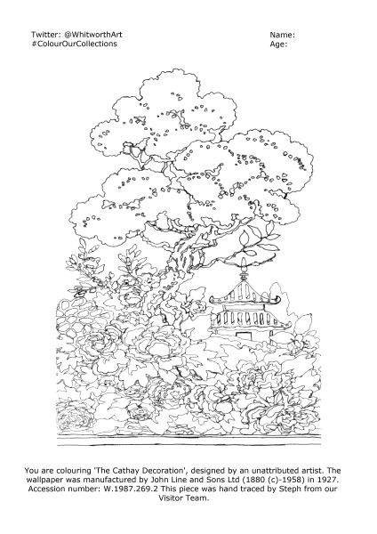 Colour Our Collections: ‘The Cathay Decoration’ – A Place Between The Trees